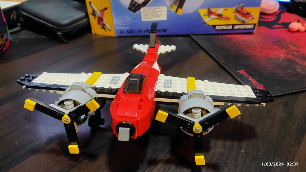 COGO PLANE -ARCHITECT BLOCKS SET 3111– KidsROAR