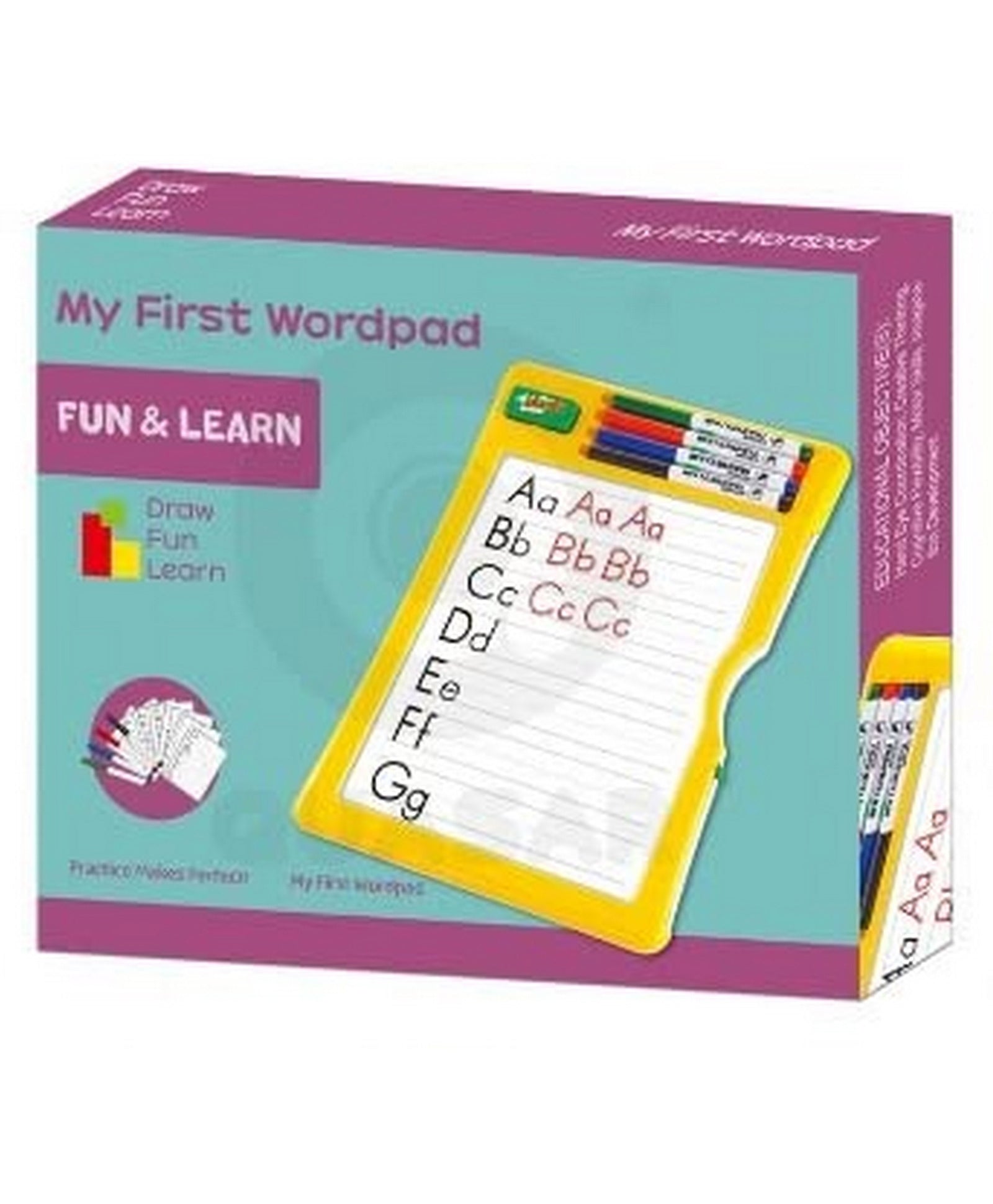 My First Word Pad 4 Colorful Drawing Board - Multicolour | WB-8102 ...