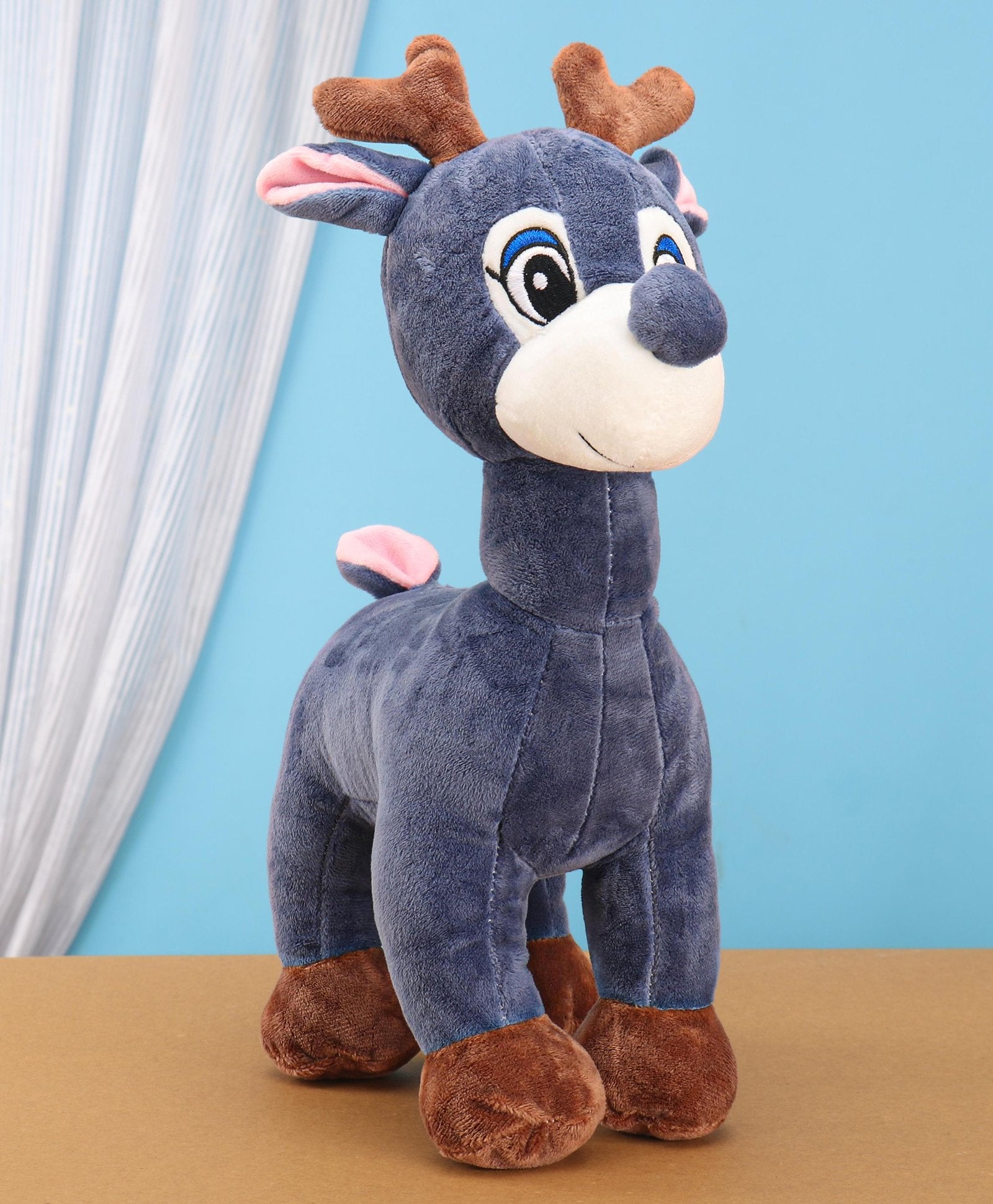 Running Deer Soft Toy Multicolour - Height 32 cm | TDNX062304– KidsROAR