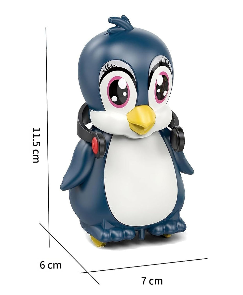 Magnetic Walking Adsorption Link Penguin Musical Toy With Soothing Mus ...
