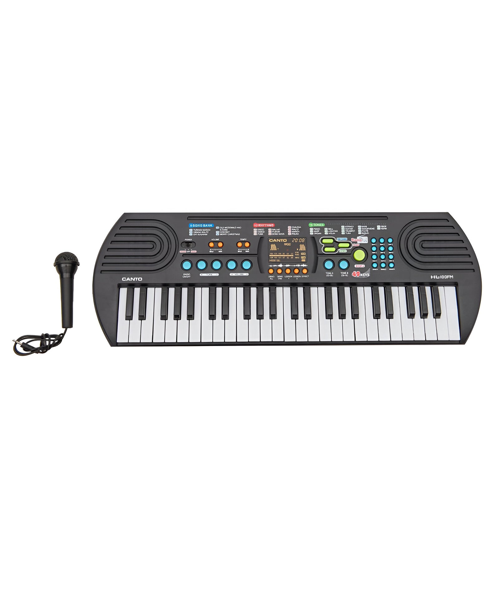 49 Key Electronic Keyboard with Mike and Fm Radio - COLOR MAY VARY | H ...