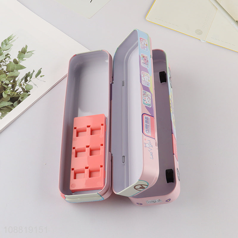 Double Decker Bus Geometry Box Dual Shelf | GBT-B-693-29– KidsROAR