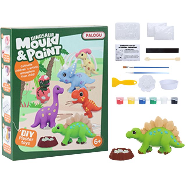 Dinosaur Painting Kit | Creative Kids Arts Crafts Set Dinosaur Paintin ...