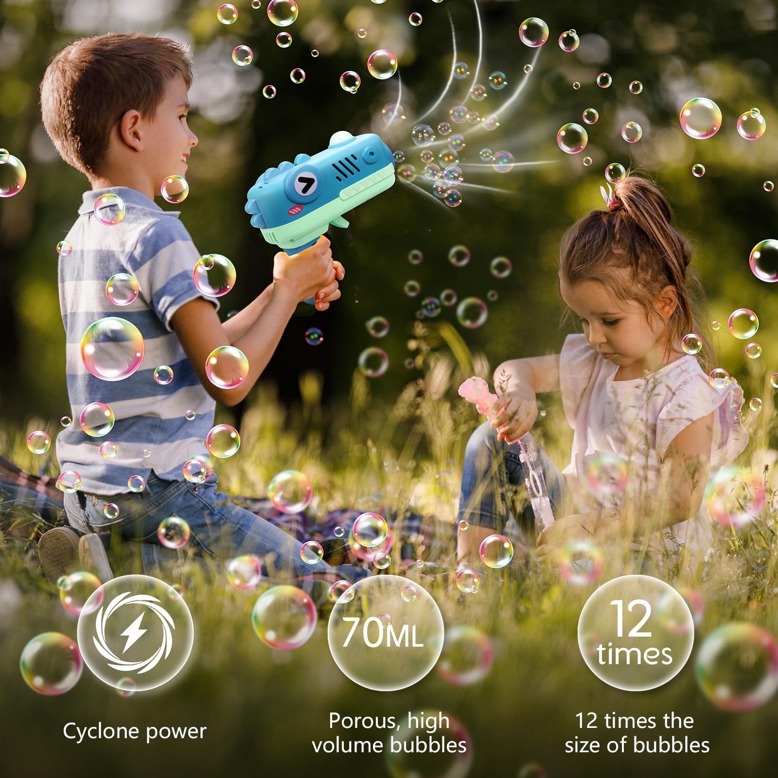 CROCODILE BUBBLE GUN | BC1061– KidsROAR