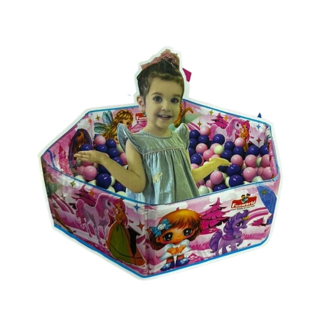 Kids Activity Ball Pool for Kids-Ball Pool with 50 Colourful Balls | H ...