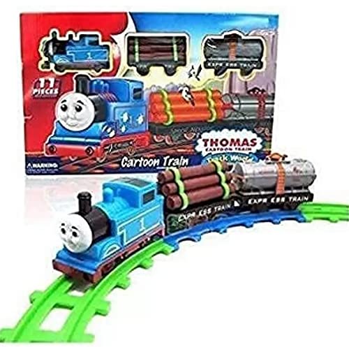 Thomas Battery Operated Toy Train Track with Light & Sound | LO233B-2 ...