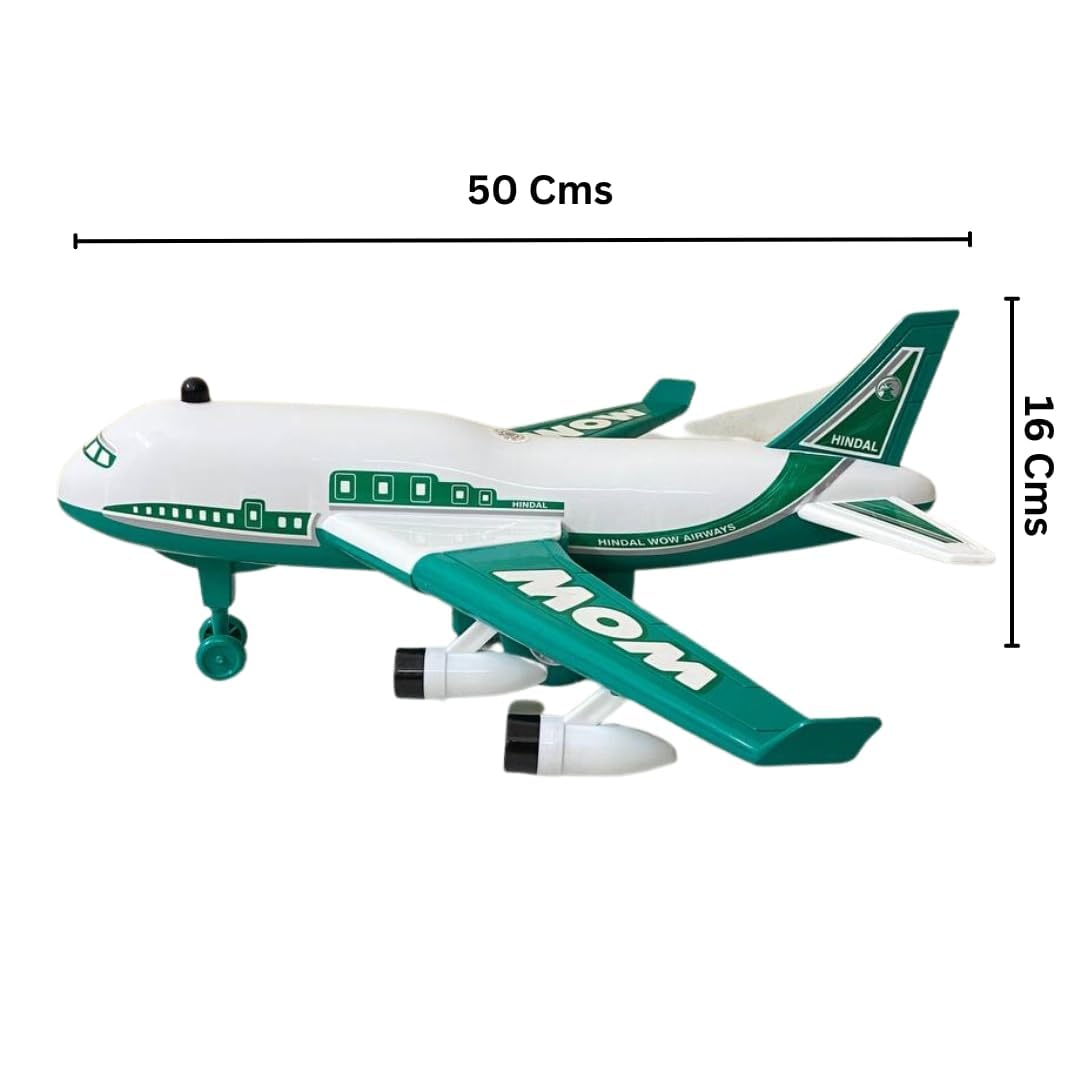 Big Size Aeroplane Unbreakable Plastic Pull Back Toy | NEUWAER9– KidsROAR