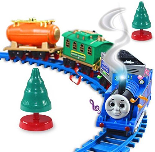 Thomas Battery Operated Toy Train Track with Light & Sound | LO233B-2 ...