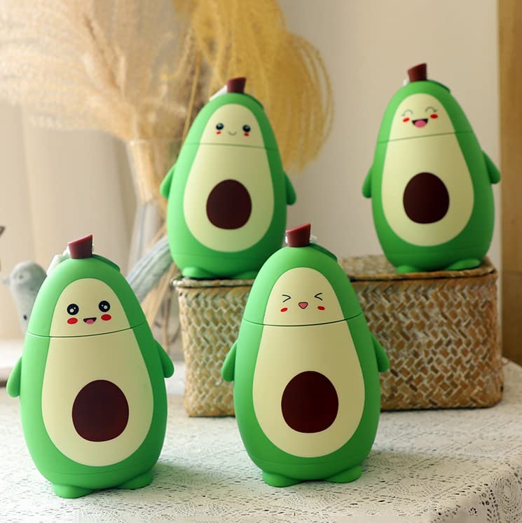 Mini Avocado Design Glass Water Bottle | 280 ML | GBT-1141 ( ASSORTED – KidsROAR