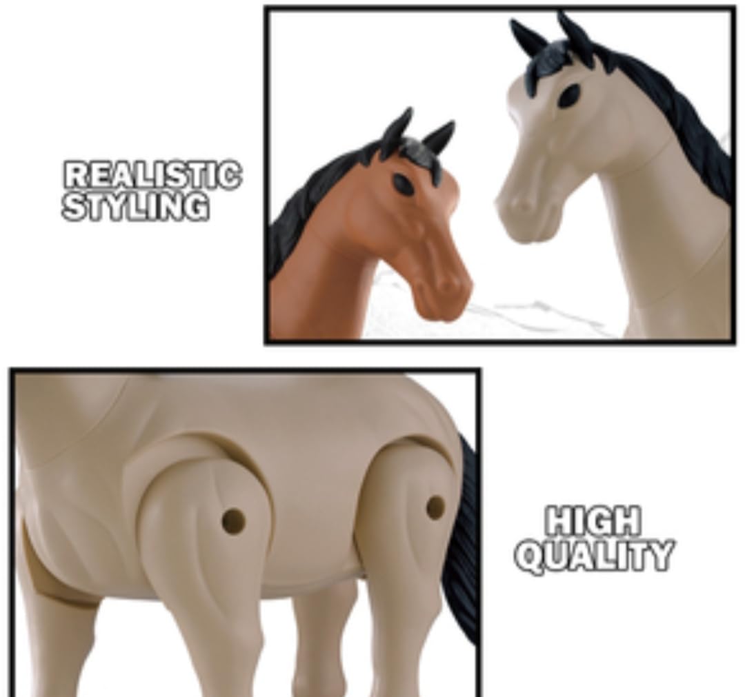 Running Plastic Electric Horse Toy | X222-26– KidsROAR