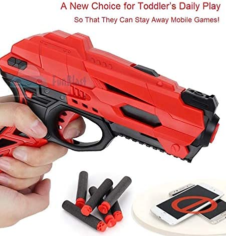 High Speed Plastic Bullet Gun Toy with Soft Foam Darts | FJ926– KidsROAR