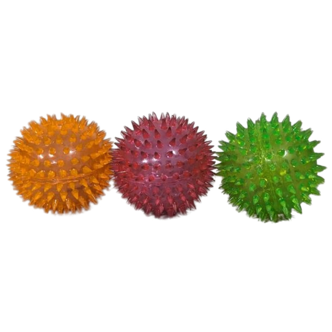 Kids Fashion Soft Rubber Bouncy Ball || Toy LED Flashing Light Ball ...