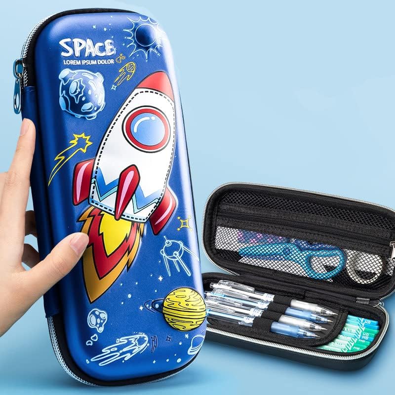 Astronaut Large Capacity Pencil Case, Vertical and Horizontal Pencil C ...