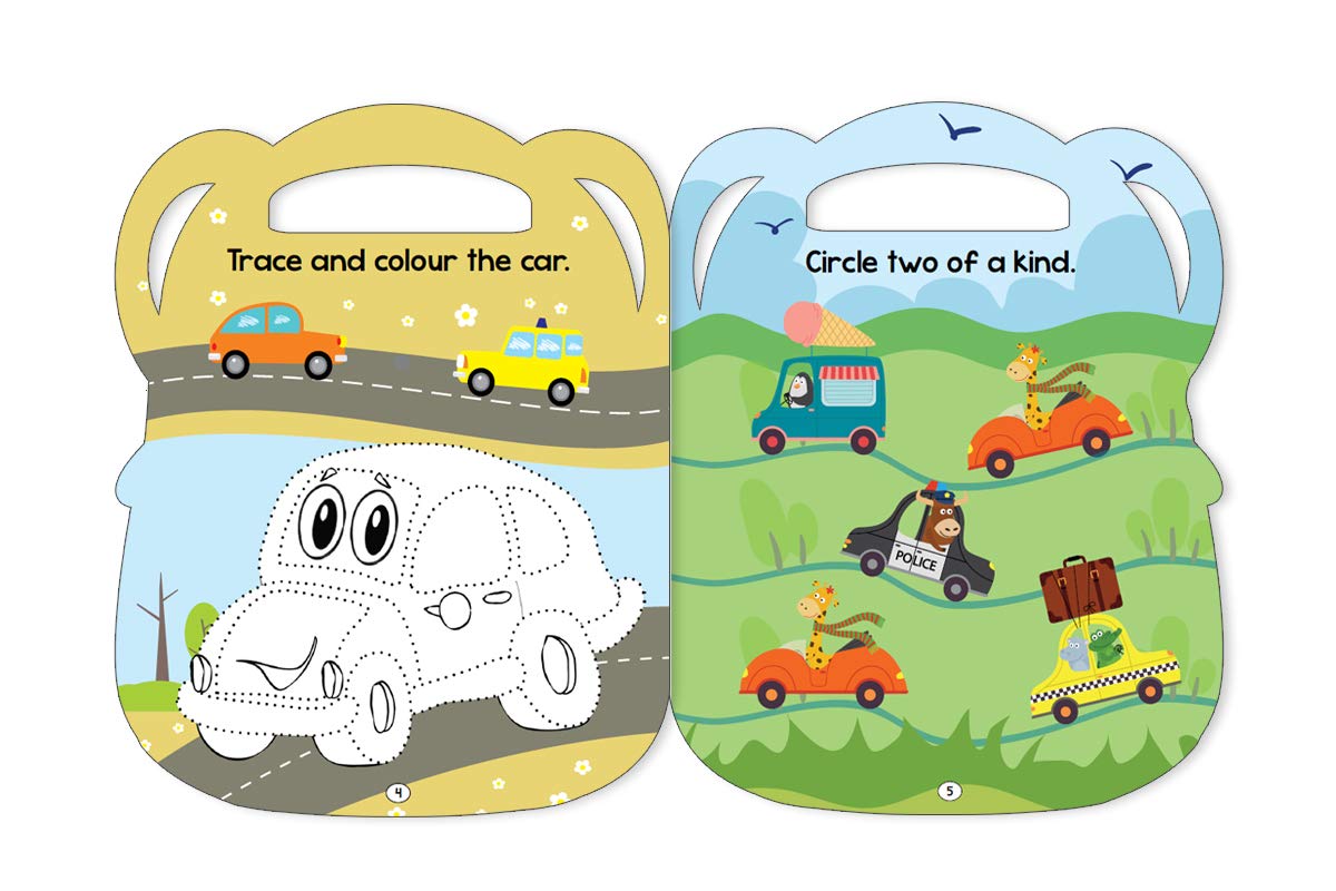 My Car Activity Bag Shaped Book | EDS-27– KidsROAR
