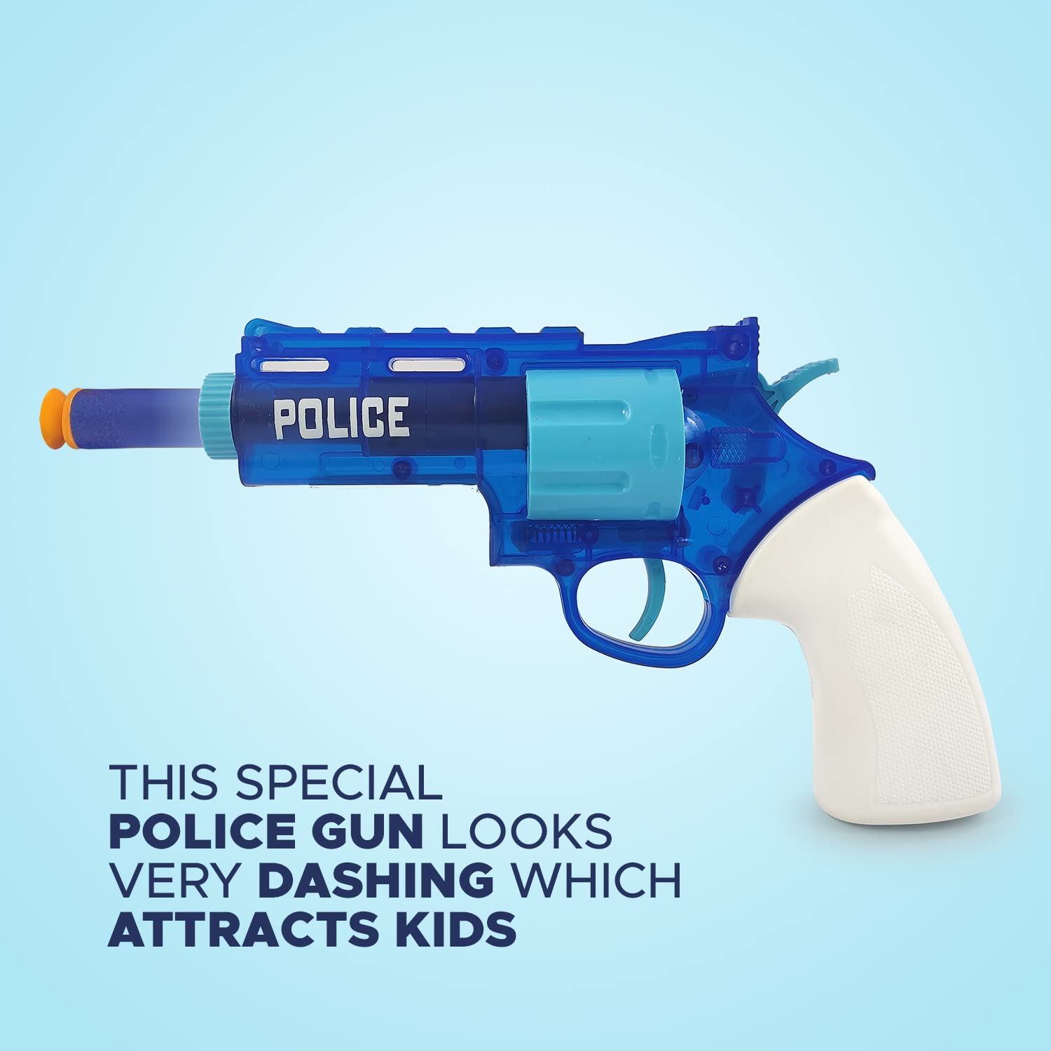 Soft Bullet Gun Toys with 10 Safe Soft Foam Bullets | LO648-35– KidsROAR