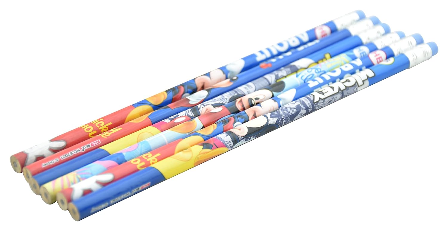 Mickey Mouse Pencils, HB Pencil | Set of 50 | GBT-935– KidsROAR