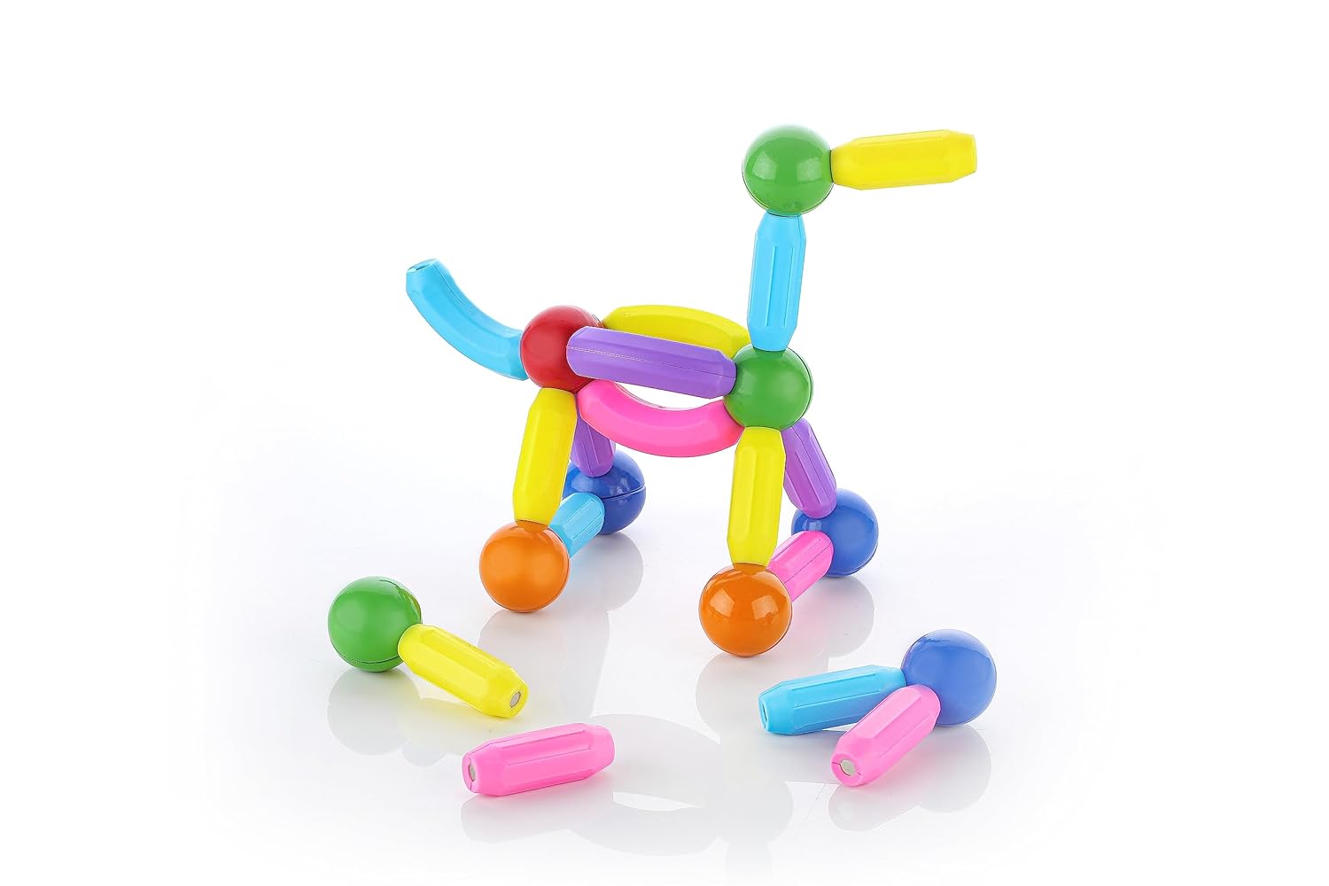 96 PCS Magnetic Building Sticks Blocks | MAG22-96– KidsROAR