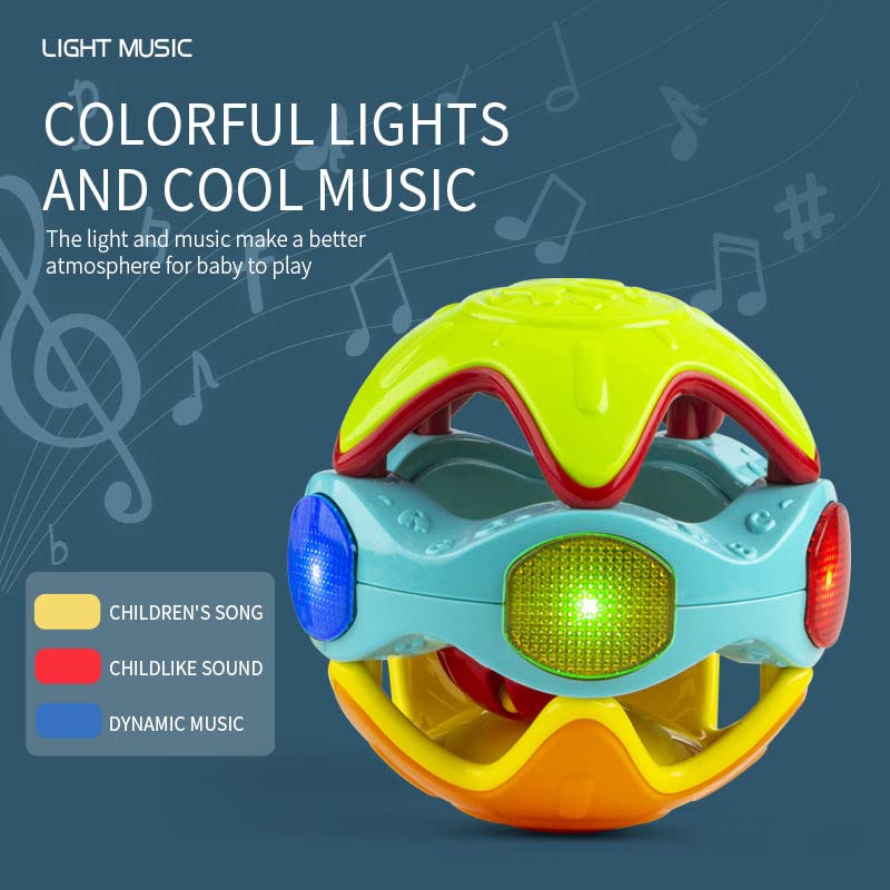 Plastic Baby Toys Musical Color Ball Hand Rattle | LO808-1– KidsROAR