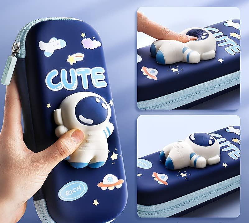 3D Eva with Cute Squishy Astronaut Pencil Case | KBX5796– KidsROAR