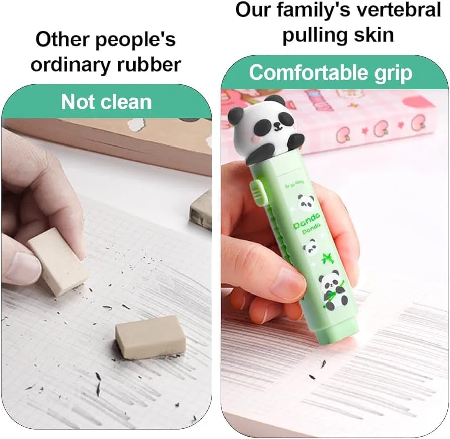 Cute Pencil Stationery Retractable Rubber Stick Erasers | KBX-3088C-PA ...