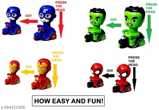 Push And Go Avengers | 04A– KidsROAR