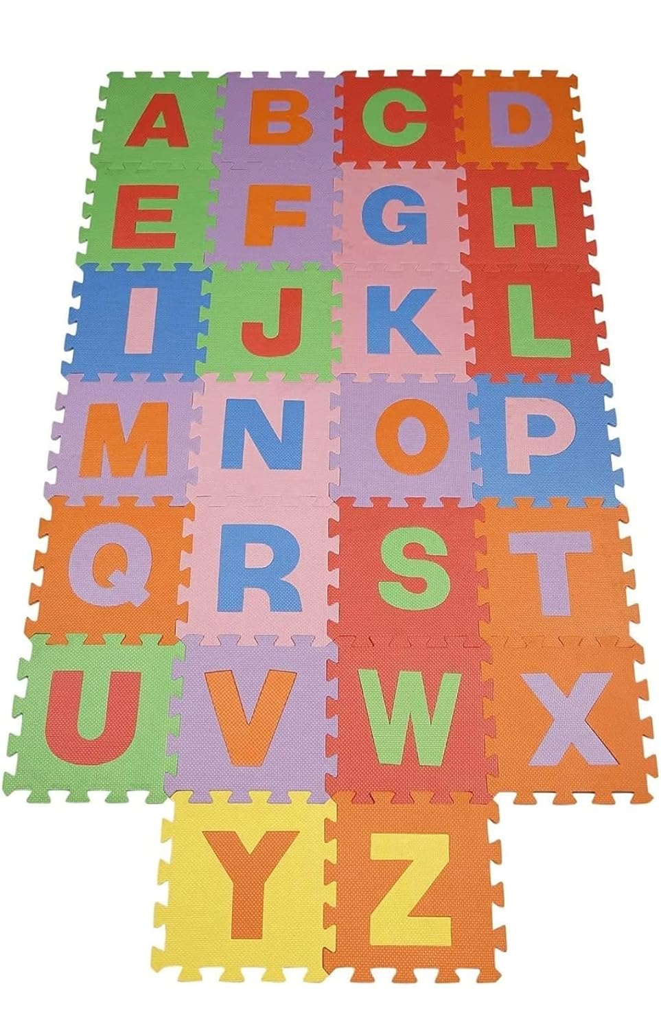 Soft Alphabet Puzzle Play Mats - Interlocking Foam Mat | 102036NMP ...