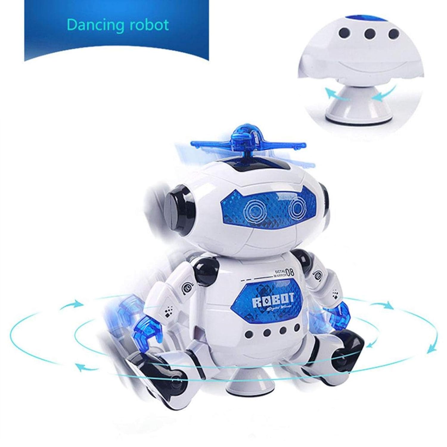 Robot Toy Humanoid Robot 360° Rotatable | 99444-2– KidsROAR