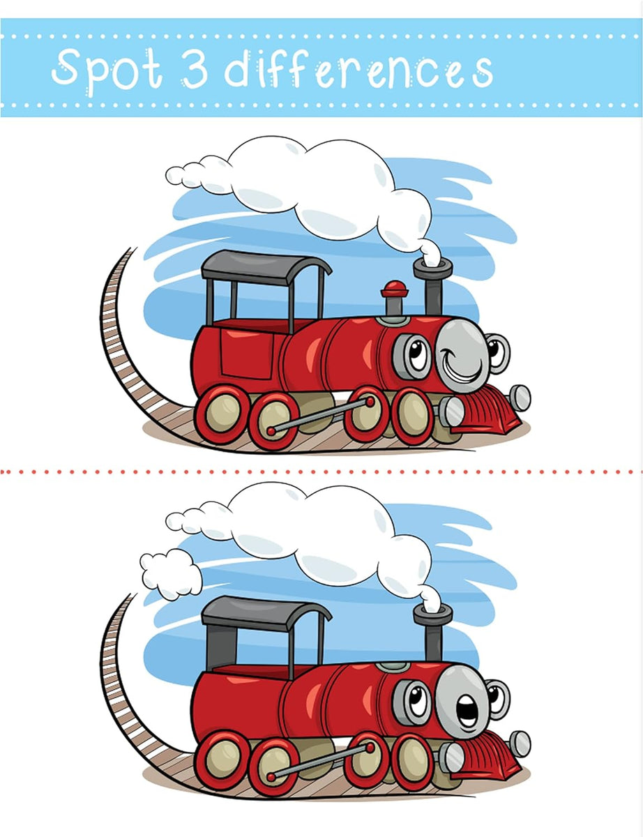 Spot the Difference - Write, Wipe and Clean Book |EDS-21– KidsROAR