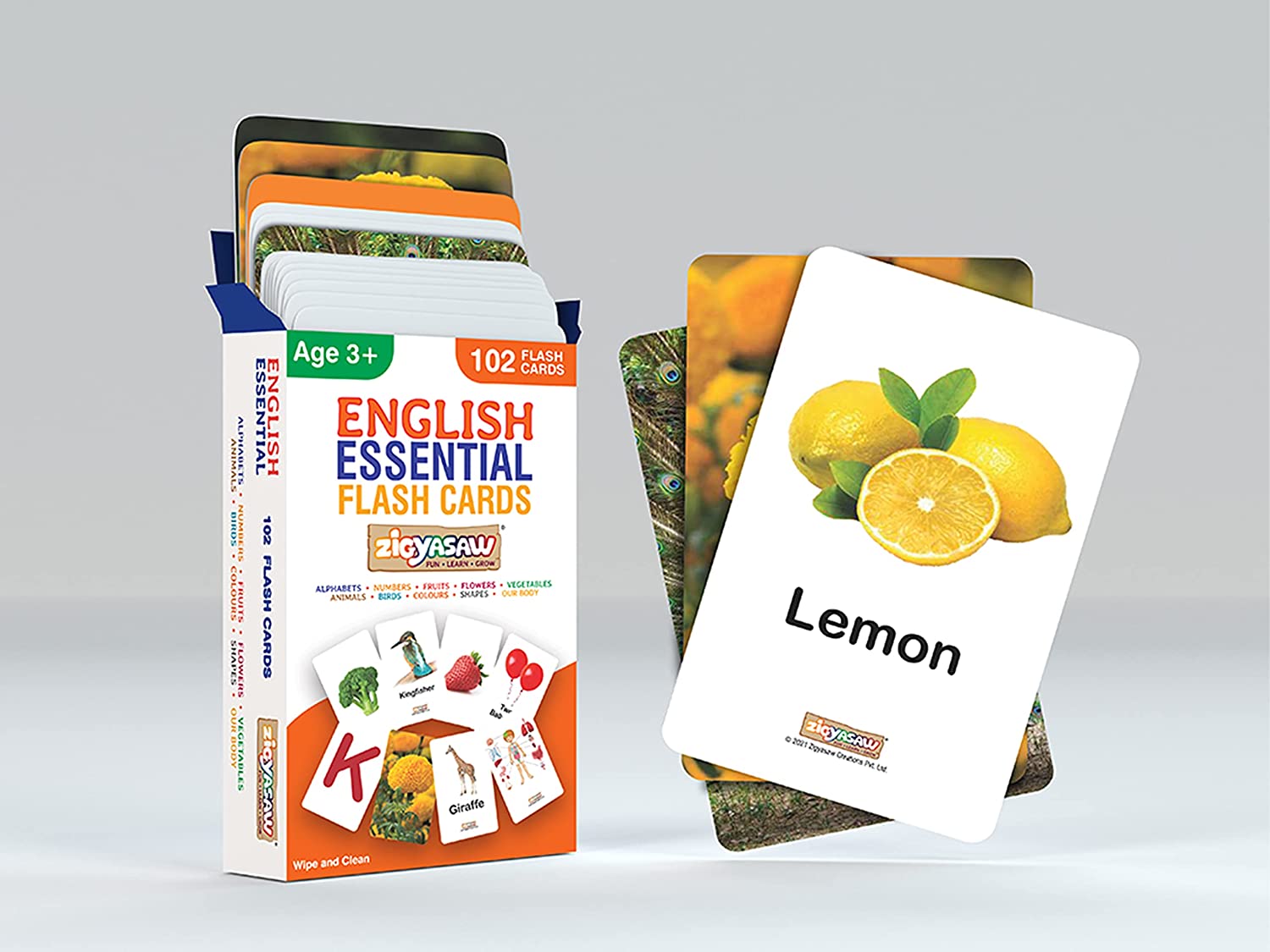 English Essential Mega Combo Flash Cards - Early Learning | NEENG34046 ...