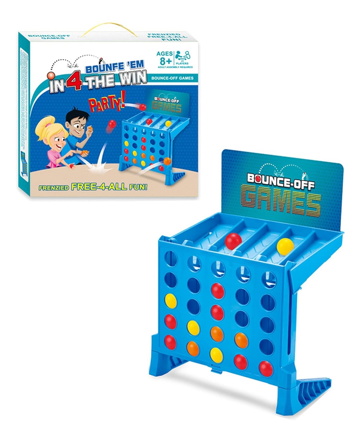 Shots Bounce Em in 4 The Win - Multi color | LO881-25 BOUNCING 4 TABLE ...