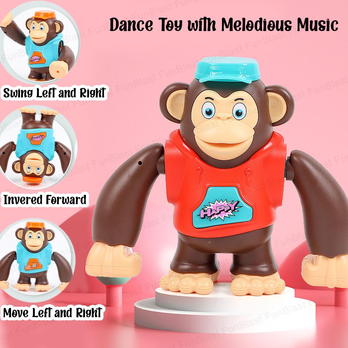 Musical Dancing Monkey Toy | NE9911– KidsROAR