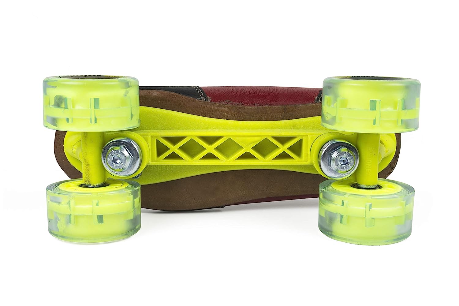 Professional Fluorescent Leather Shoe Skates, Size 1 To 7 | JONSHOE140 ...