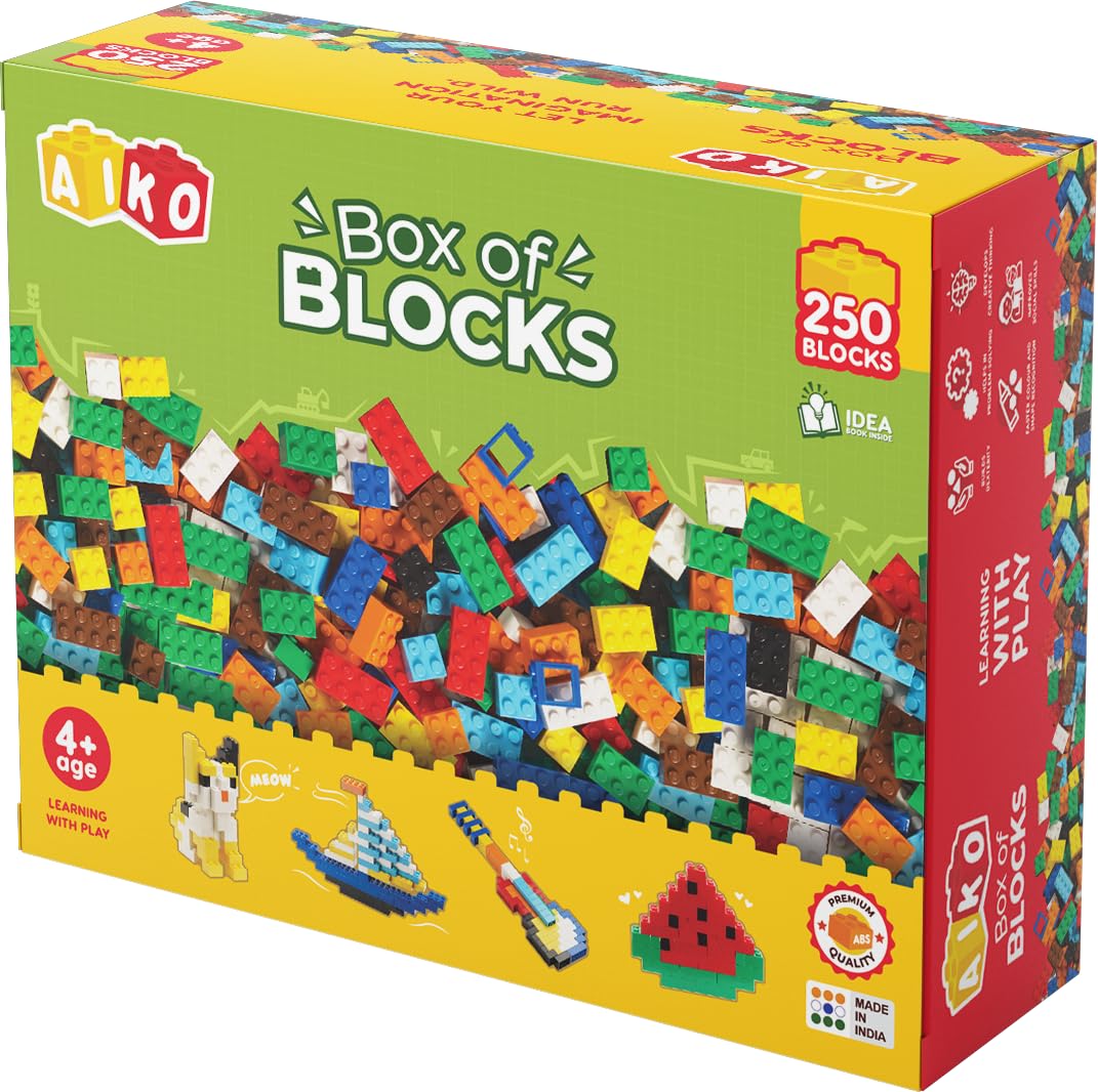 Building Block Toys | Premium ABS Blocks | BOB250– KidsROAR