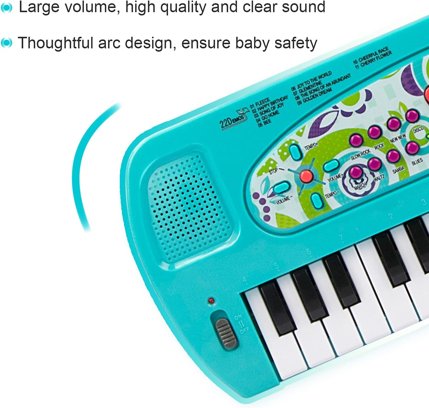 32 Keys Multifunction Portable Toy Piano | 737-5– KidsROAR