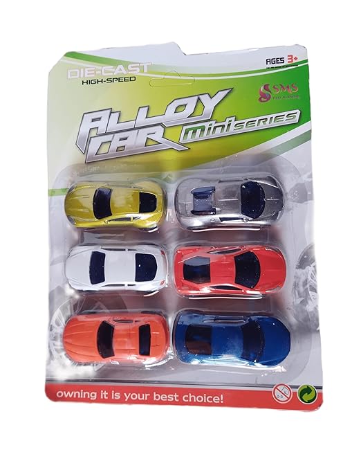 METAL CAR 6 PC | 025-B1– KidsROAR