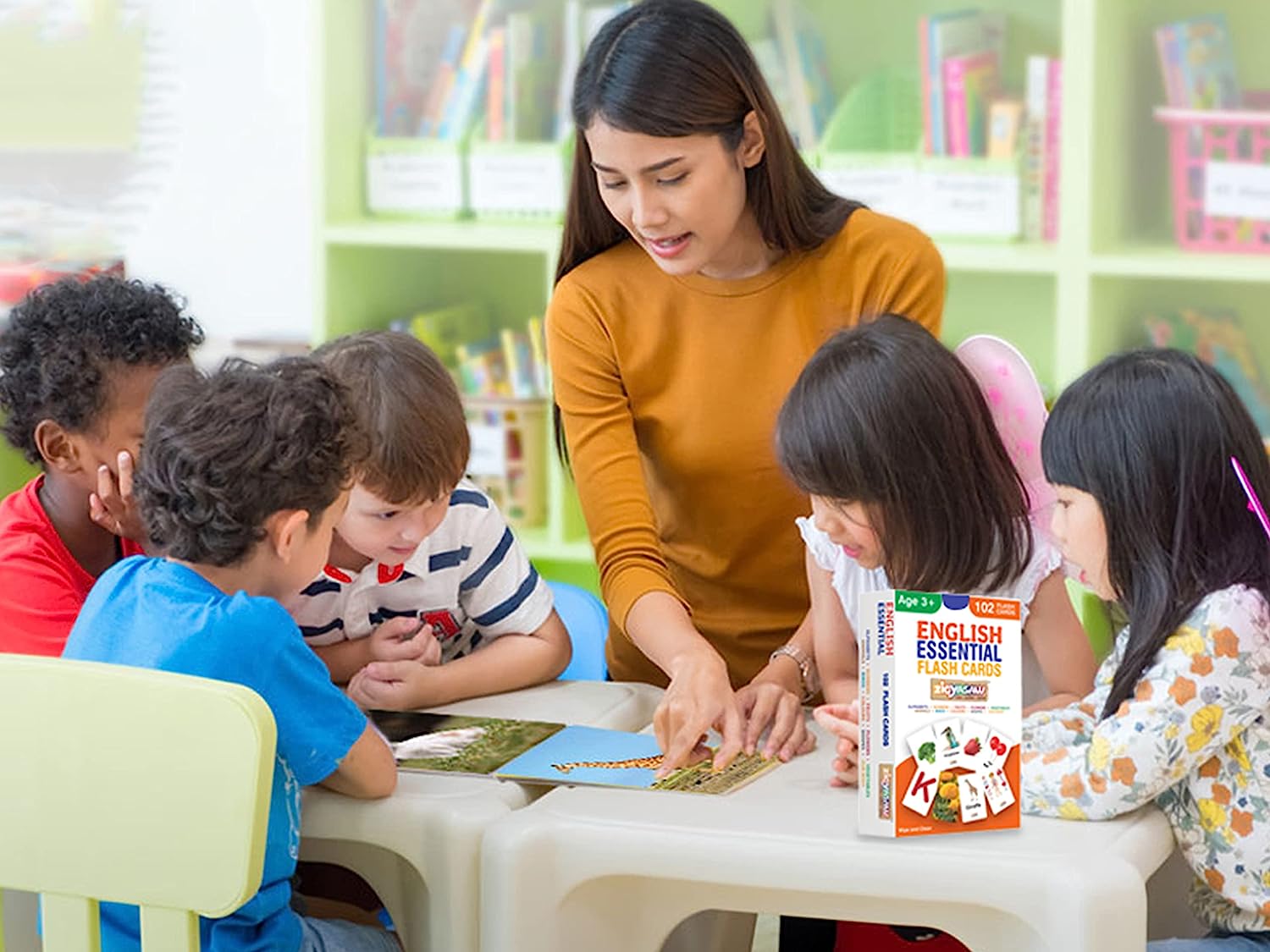 English Essential Mega Combo Flash Cards - Early Learning | NEENG34046 ...