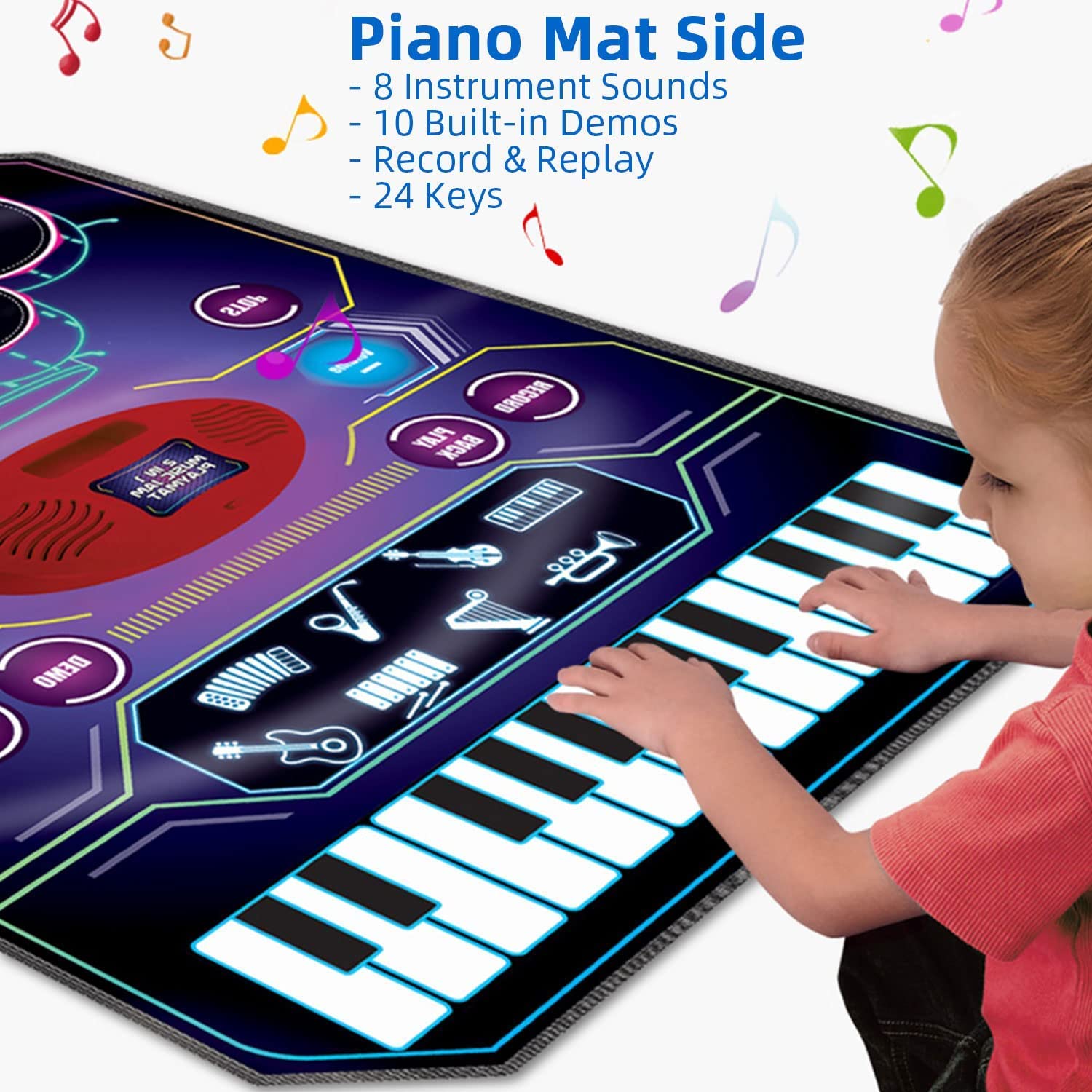 Electronic Drum Set + Piano Mat |LOMM3999– KidsROAR