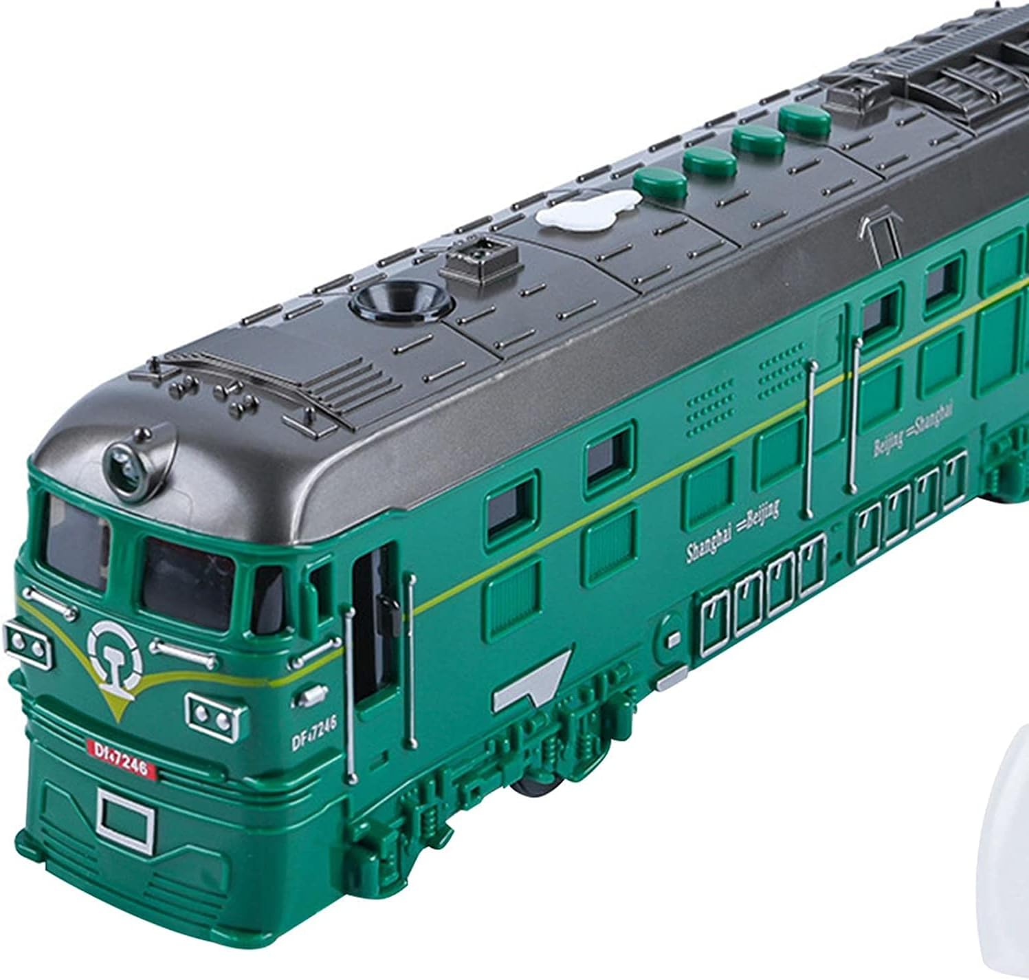 Train Model Diecast Pull Back Toy Train with Sound and Lights | 2022-1 ...