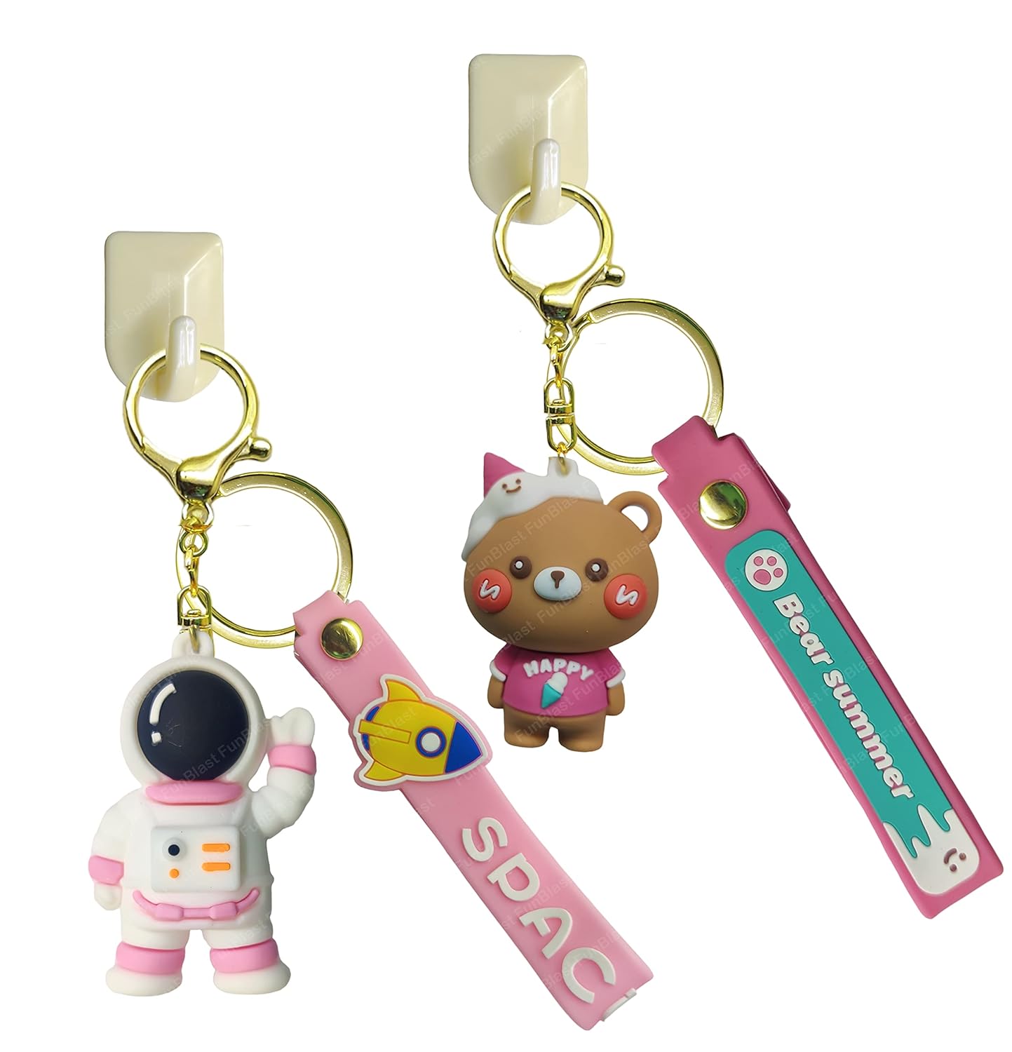 3D Fancy Rubber Keychain | KQ0703T/BR– KidsROAR