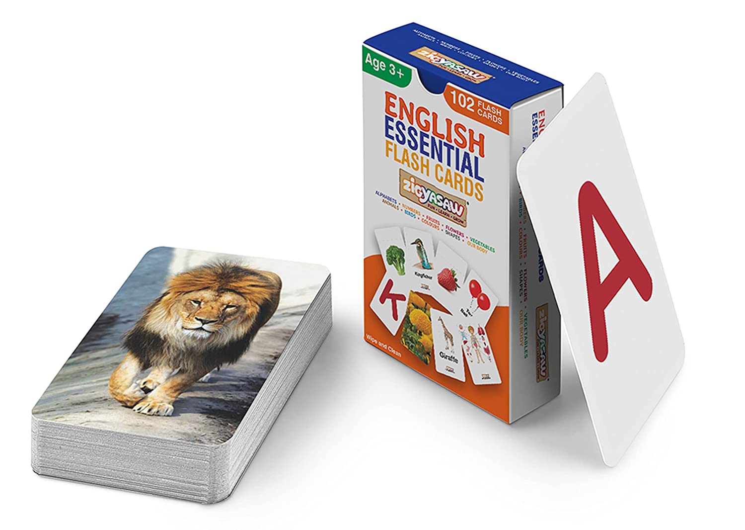 English Essential Mega Combo Flash Cards - Early Learning | NEENG34046 ...