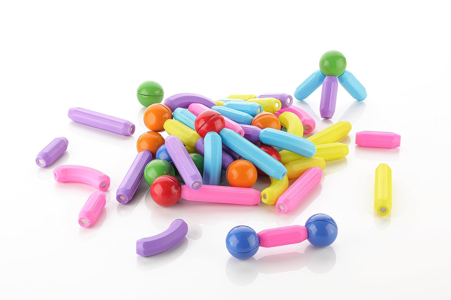 96 PCS Magnetic Building Sticks Blocks | MAG22-96– KidsROAR
