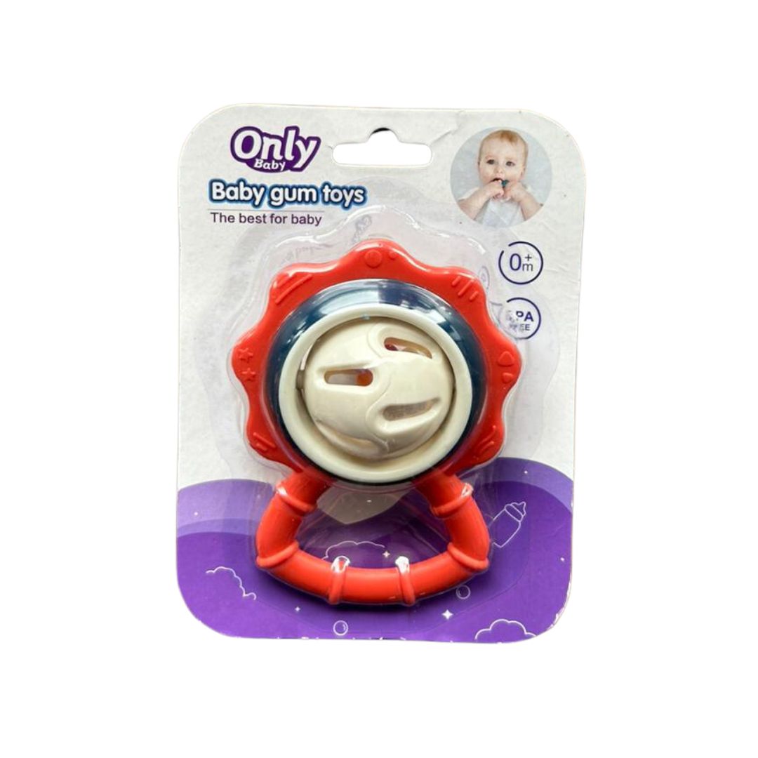 Baby Teether Cum Rattle | ONBY-5– KidsROAR