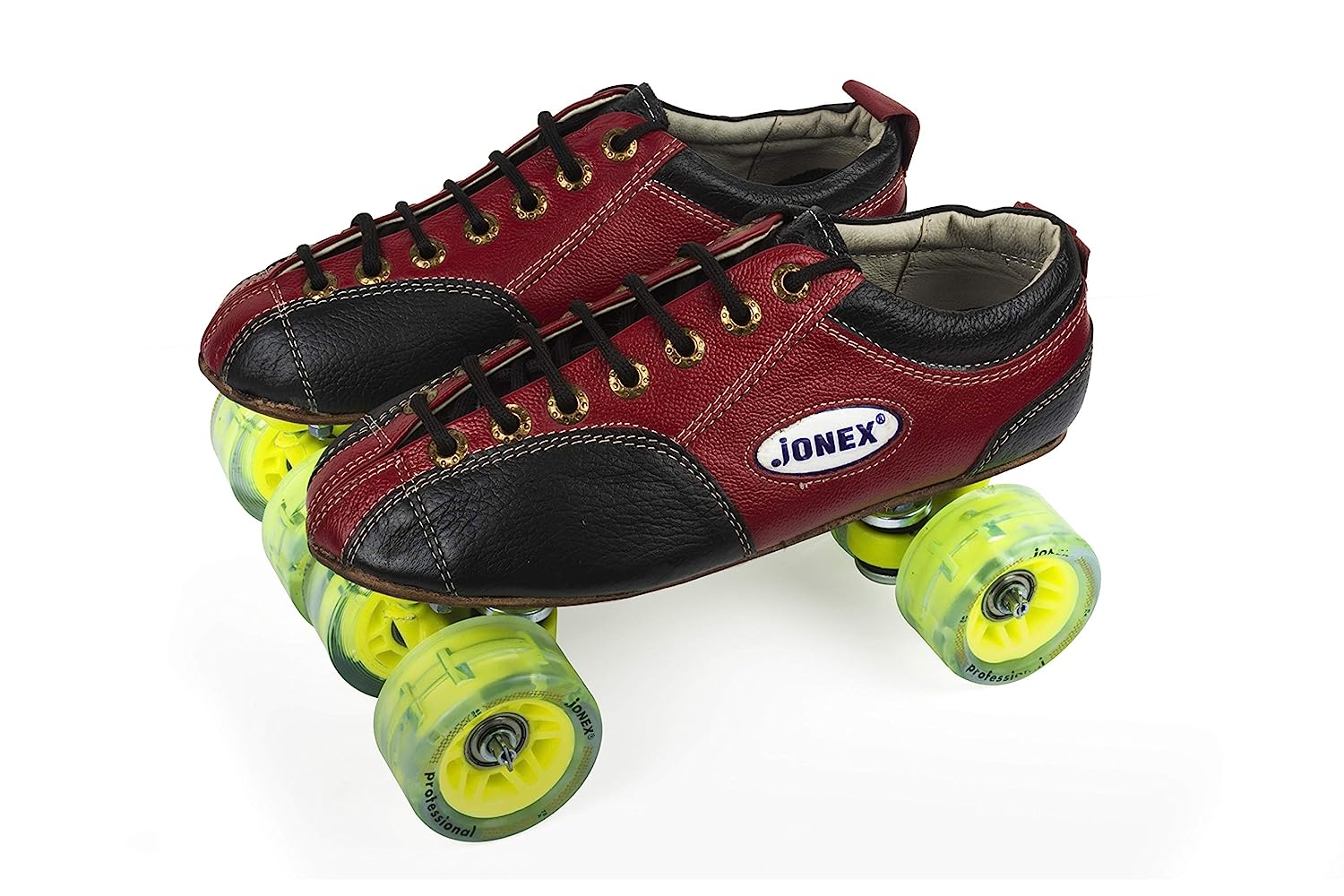 Professional Fluorescent Leather Shoe Skates, Size 1 To 7 | JONSHOE140 ...