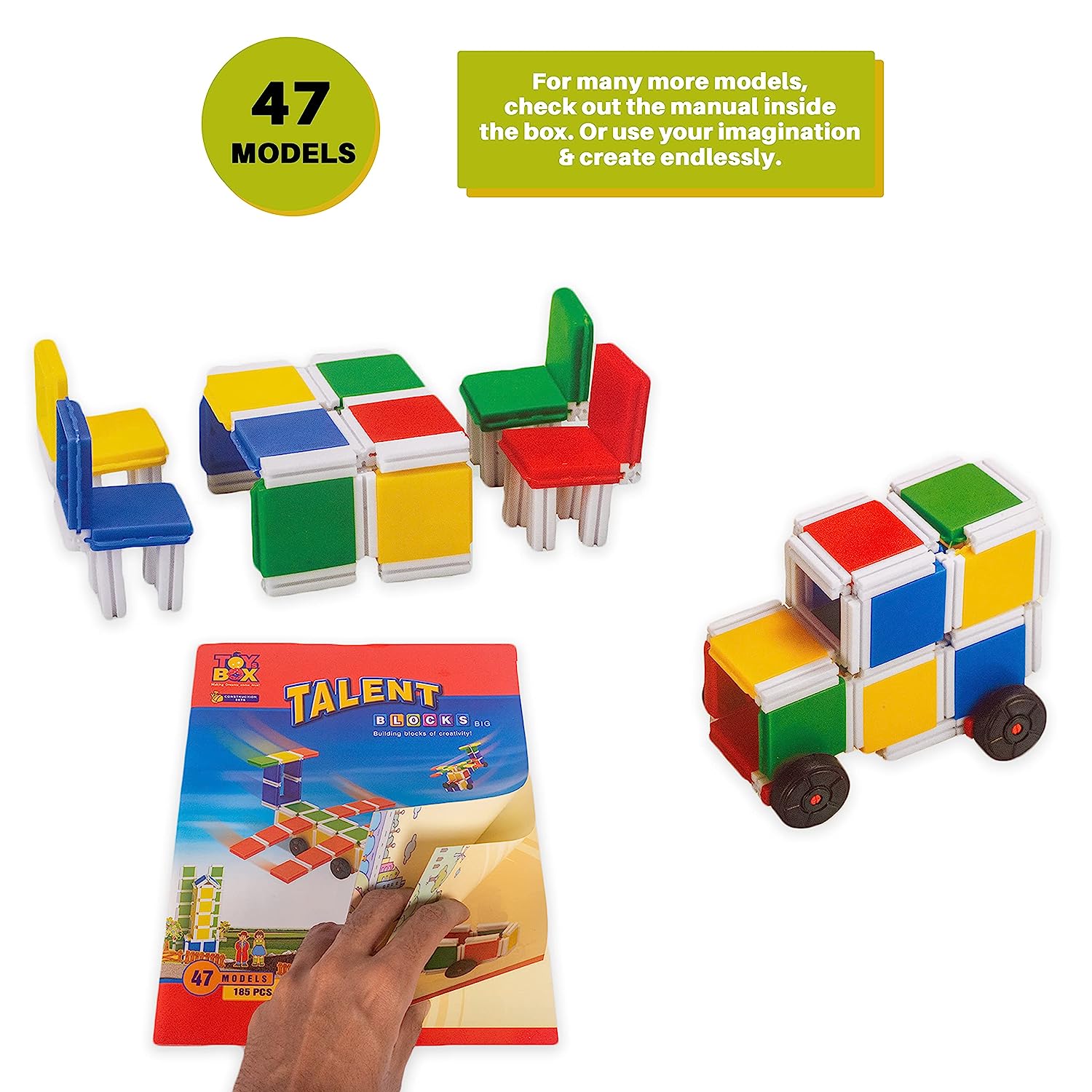 Talent Blocks Big Building Set | INT141– KidsROAR