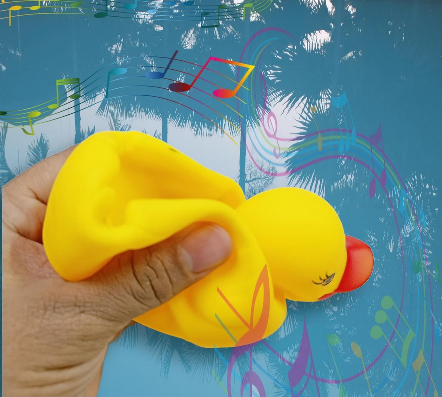 4 Piece Duck Family Squeeze Bath Toy | LOF1060– KidsROAR