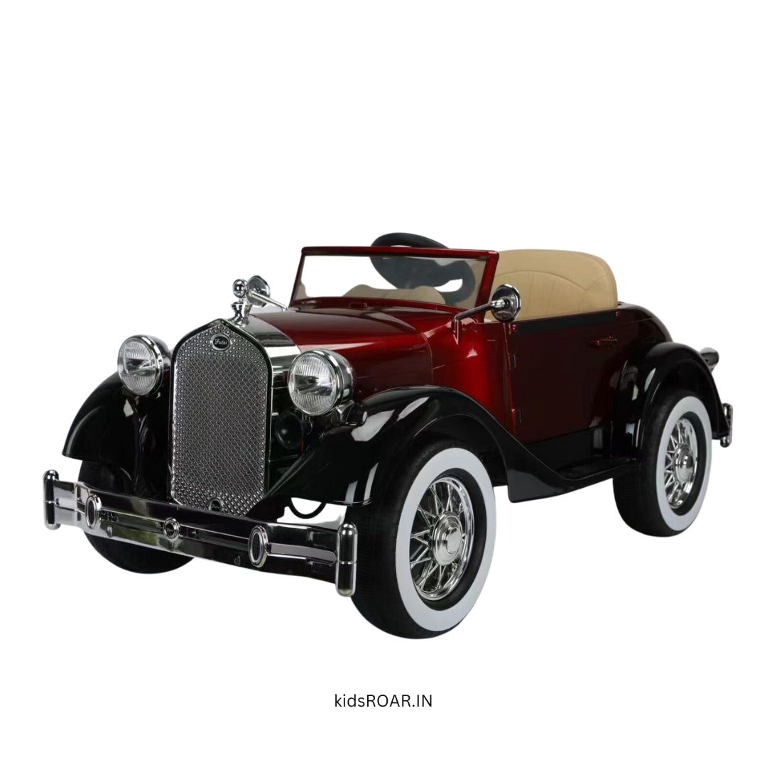 999 VINTAGE CAR BATTERY OPERATED CAR| ROYAL CAR FOR KIDS | V-999– KidsROAR