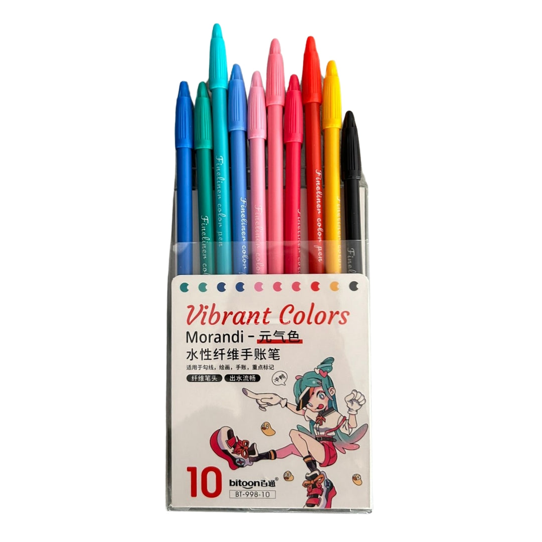 Felt Tip Pen Set - Touch Mark | GBR-BT998-10– KidsROAR