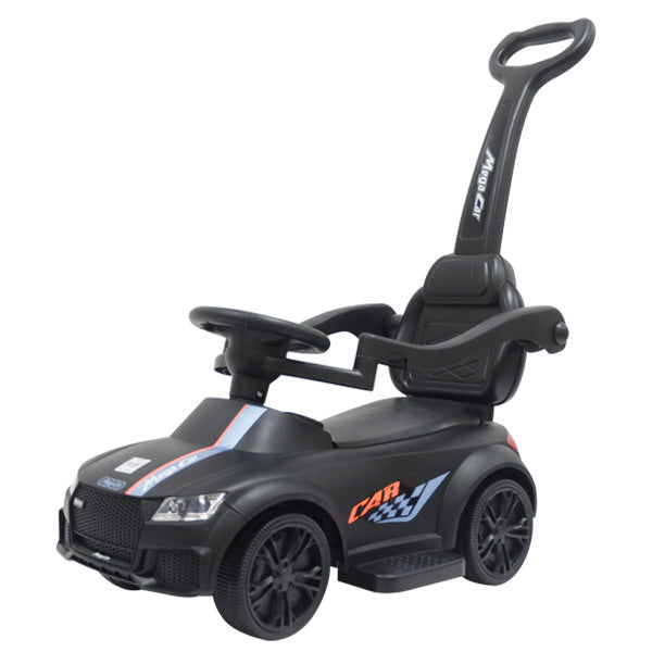 3 in 1 Ride on Musical Push Car with Parental Handle and Protective Ar ...