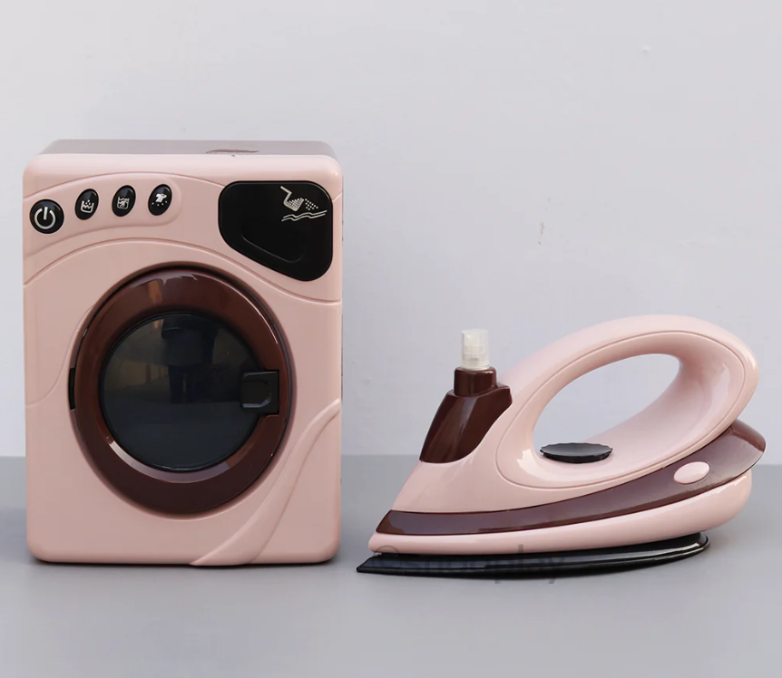 MINI WASHING MACHINE & IRON | 6752AMINI– KidsROAR