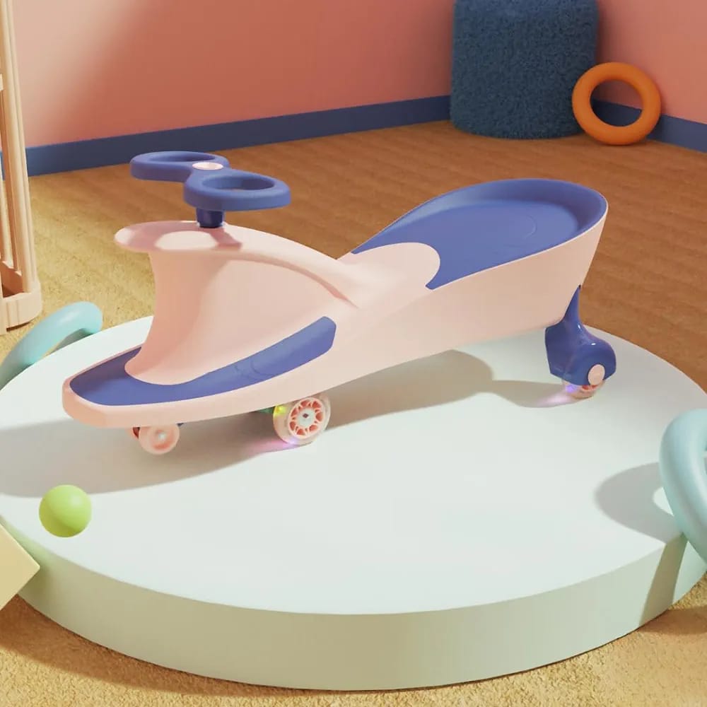 Swing Car - Kids' Ride-On Toy with Swivel Wheels | ORBITOR– KidsROAR